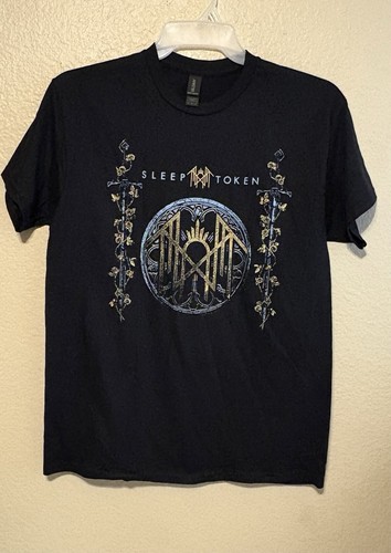 Sleep Token Band T-Shirt Black Men’s Medium Graphic Metal Rock Concert ...