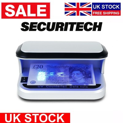 FAKE NOTE CHECKER SCANNER BANK COUNTERFEIT MONEY DETECTOR UV LIGHT LAMP ...