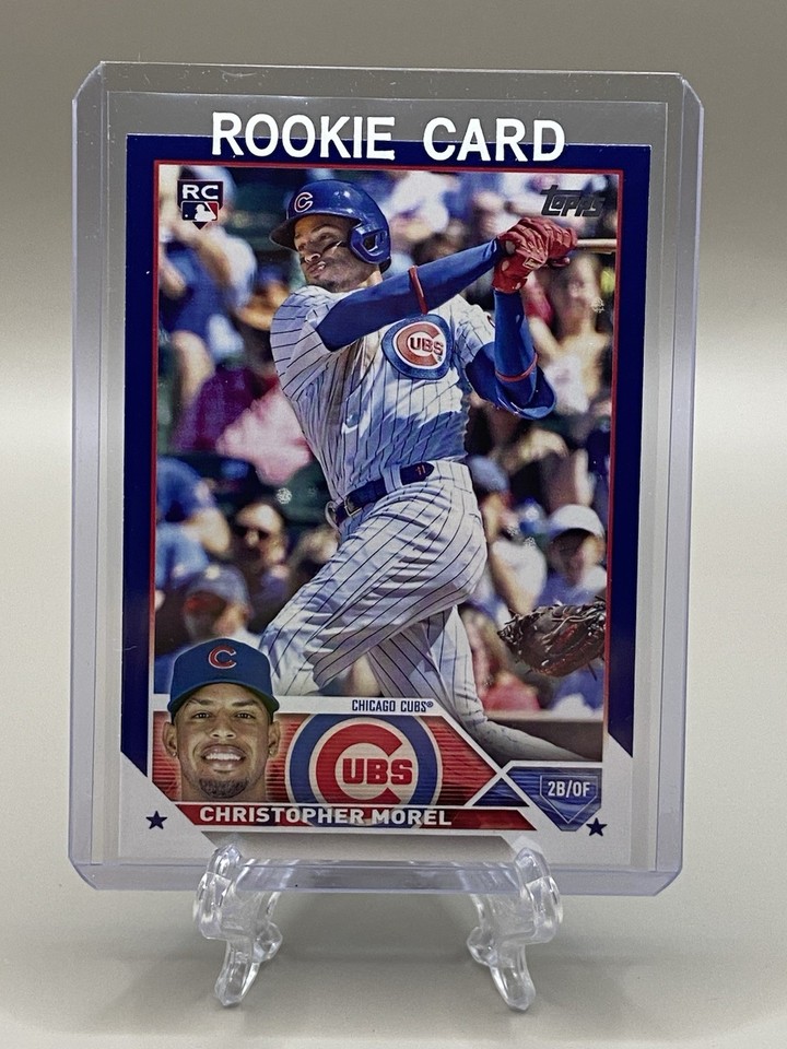 2023 Topps Series 1 Christopher Morel #308 (RC) 2 Card Lot Base And ...