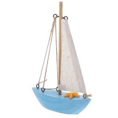 Sailboat Tabletop Decor Vintage Nautical Model for Home Decoration ...