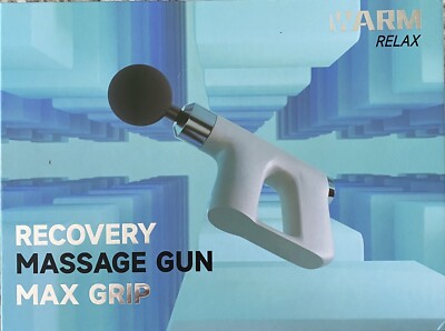Warm Relax Recovery Massage Gun - Max Grip | eBay
