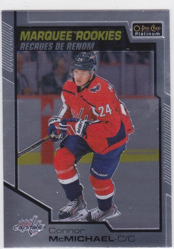 20/21 PLATINUM..CONNOR McMICHAEL..MARQUEE ROOKIES..CAPITALS..FREE ...