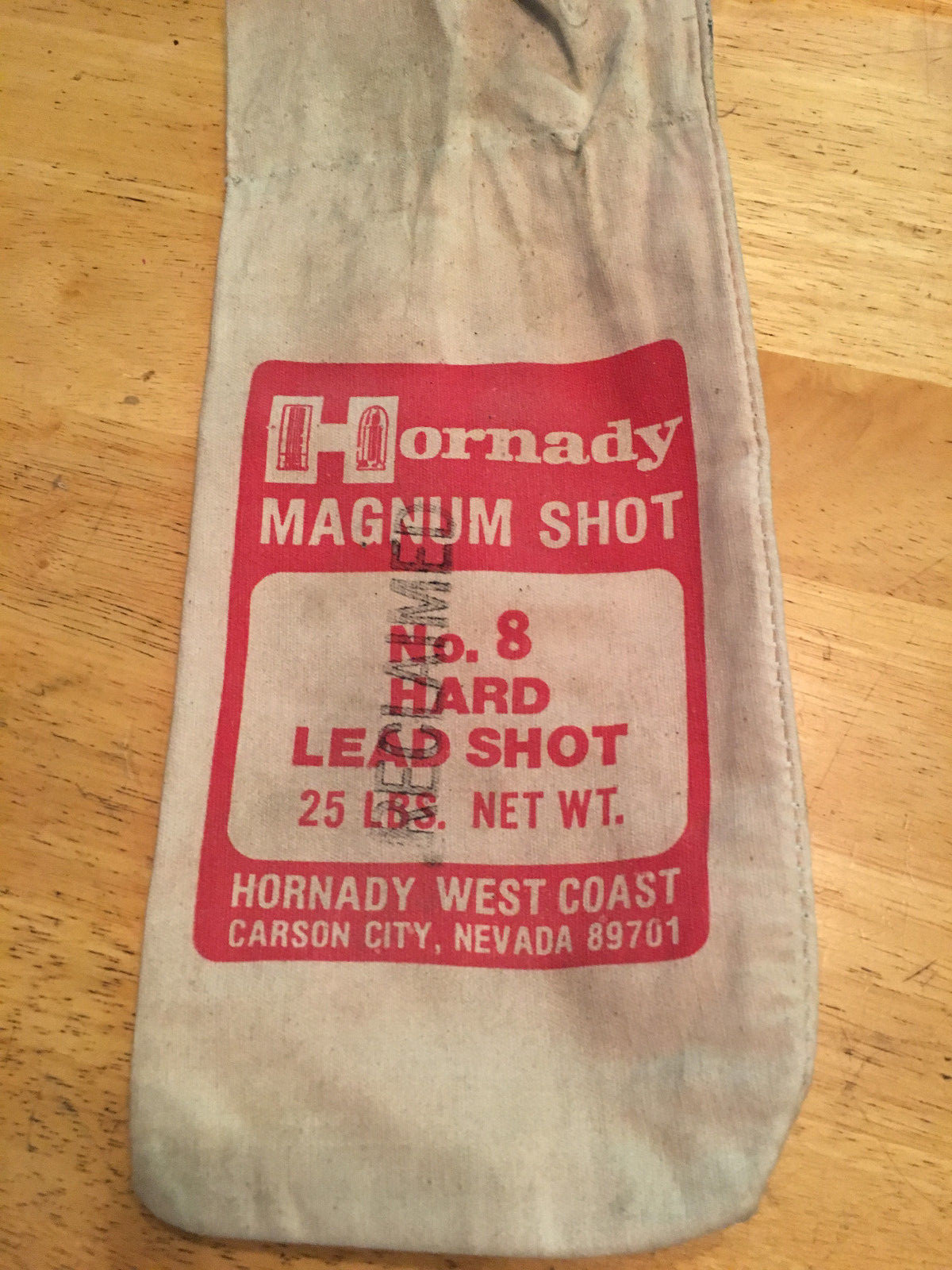 HORNADY MAGNUM SHOT 25 Lb. LEAD SHOT BAG | eBay