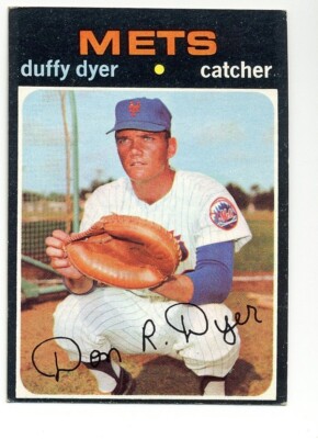 1971 TOPPS NEW YORK METS DUFFY DYER #136 EX | eBay