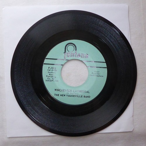 New Vaudeville Band 45 RPM Record-Winchester Cathedral | eBay