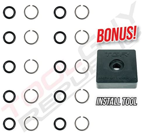 1/2" Impact Wrench Socket Retaining Ring Set with Tool - 10 Pieces | eBay