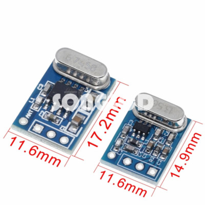 1PAIR SYN115/F115 SYN480R 433M ASK Wireless receiving and transmitting ...