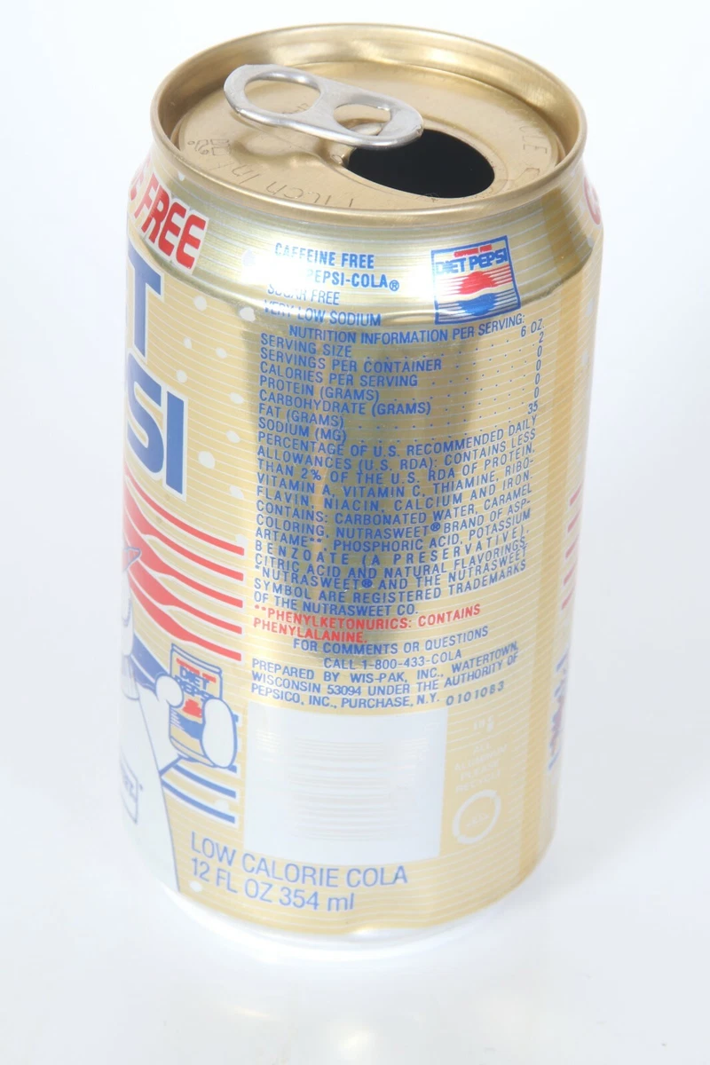 Diet Pepsi Can Back