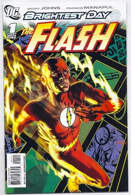 (2010) THE FLASH #1 TONY HARRIS VARIANT COVER BRIGHTEST DAY! GEOFF ...