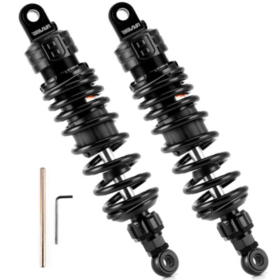 11.75" Rear Adjustable Shocks For 80-Up Harley Street Glide Road King ...