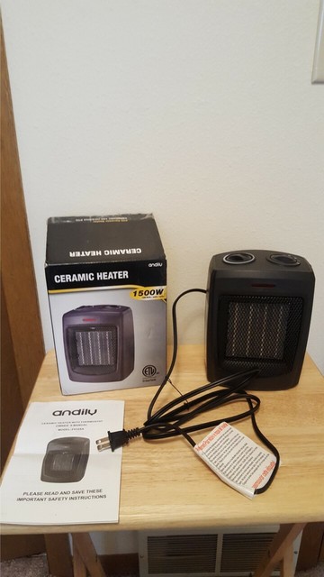 Intertek DQ075 500W Ceramic Heater 120V 60Hz Space Heater | eBay