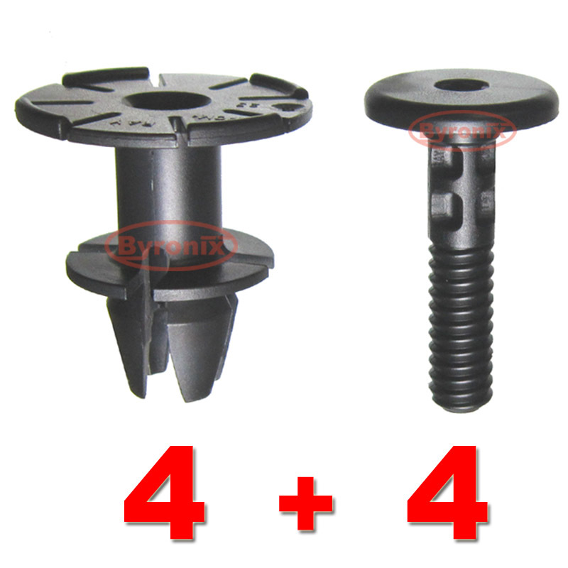 BMW 3 Series SIDE SILL SKIRT TRIM SPACER CLIPS & PINS E90 E91 E92 E93 ...