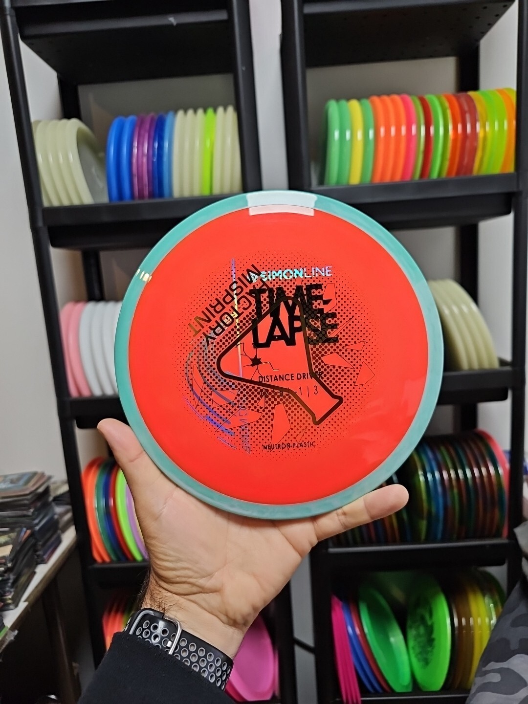 Axiom Discs Neutron Lab 2nd 175g #2 Time Lapse X-out Second Disc Golf ...