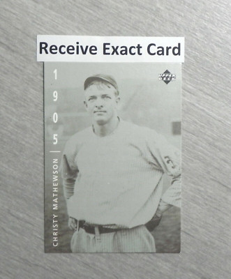 CHRISTY MATHEWSON 1994 Upper Deck Card #14 From Ken Burns BASEBALL ...