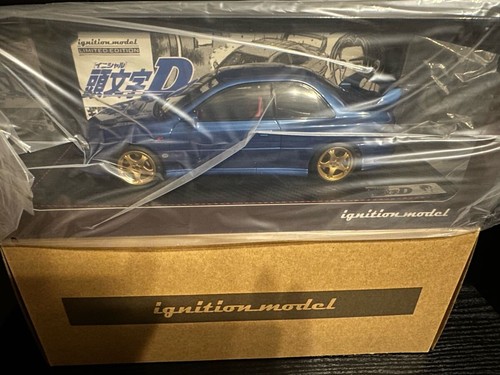 Ignition Model 1/18 IG3539 INITIAL D SUBARU Impreza WRX type R STi GC8 ...