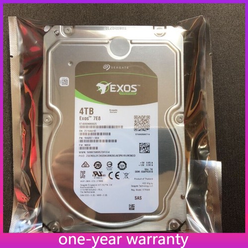 Seagate Exos 7E8 4TB ST4000NM005A 3.5" SAS 12Gb/s 7200 Hard Drive | eBay