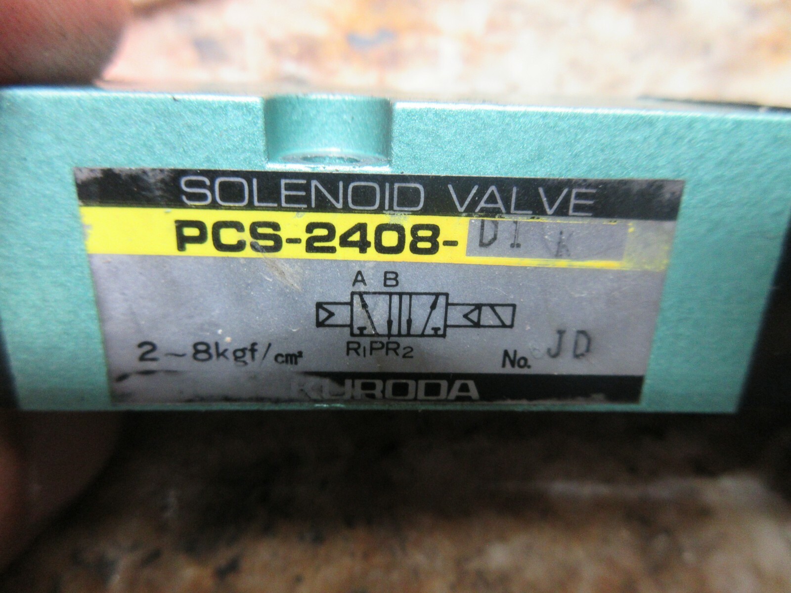 Kuroda Magnetventil PCS-2408-D1 K Jd DC24V PCS-2408-D1K Shizuoka B-3V ...