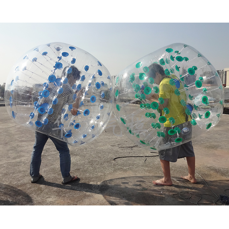 Large Bubble Ball Giant Inflatable Plastic Ball Or Bubble Stock Image