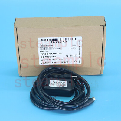 New FX-USB-AW Programming Cable For Mitsubishi Melsec FX3U PLC free ...