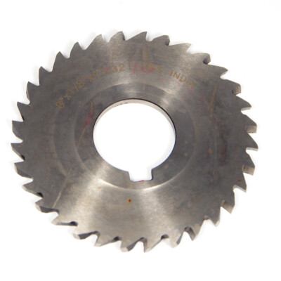 03153087 Straight Tooth Side Chip Saw 3" x 1/8" x 1" Arbor HSS 32T | eBay