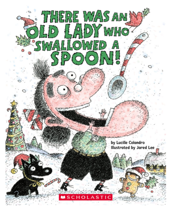 There Was an Old Lady Who Swallowed a Spoon by Lucille Colandro NEW ...