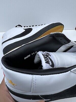 NIKE SB Blazer Germany DS sz 11.5 310801 101 WHITE BLACK NEW NIKE SB Blazer Germany DS sz 11.5 310801 101 WHITE BLACK NEW