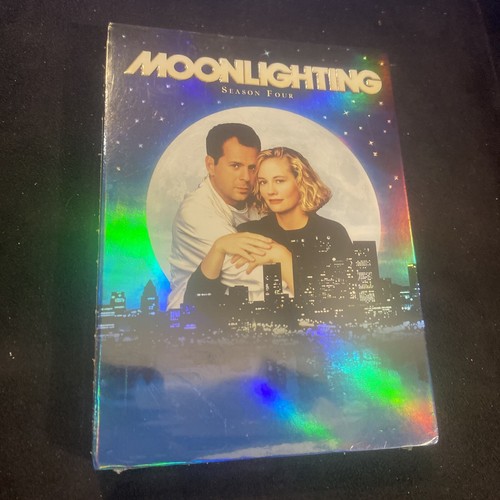 RARE OOP DVD Moonlighting Season 4 Four 3 Disc Set Bruce Willis Cybill ...