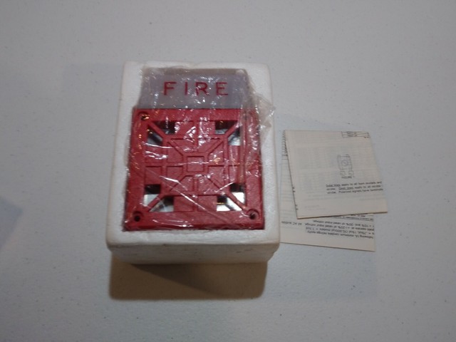 Wheelock 7004t-115 115v Red Fire Alarm Horn Strobe for sale online | eBay