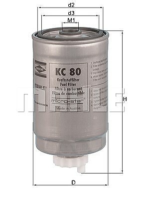 MAHLE Kraftstofffilter u.a. für AUDI, LAND ROVER, PEUGEOT, SKODA, VW | eBay