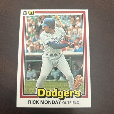 1981 Donruss - #60 Rick Monday | eBay