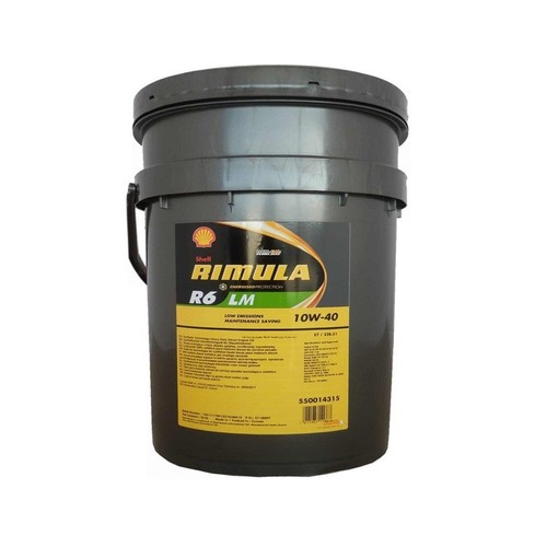 Shell Rimula R6 LM 10W-40 Low-SAPS Heavy Duty Synthetic Diesel Engine ...