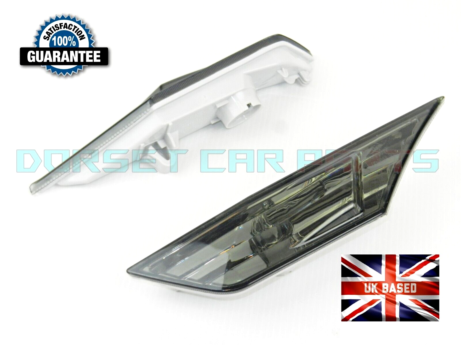 FOR HONDA CIVIC 2016-2019 SMOKED SIDE INDICATORS LIGHT SET PAIR LAMP ...