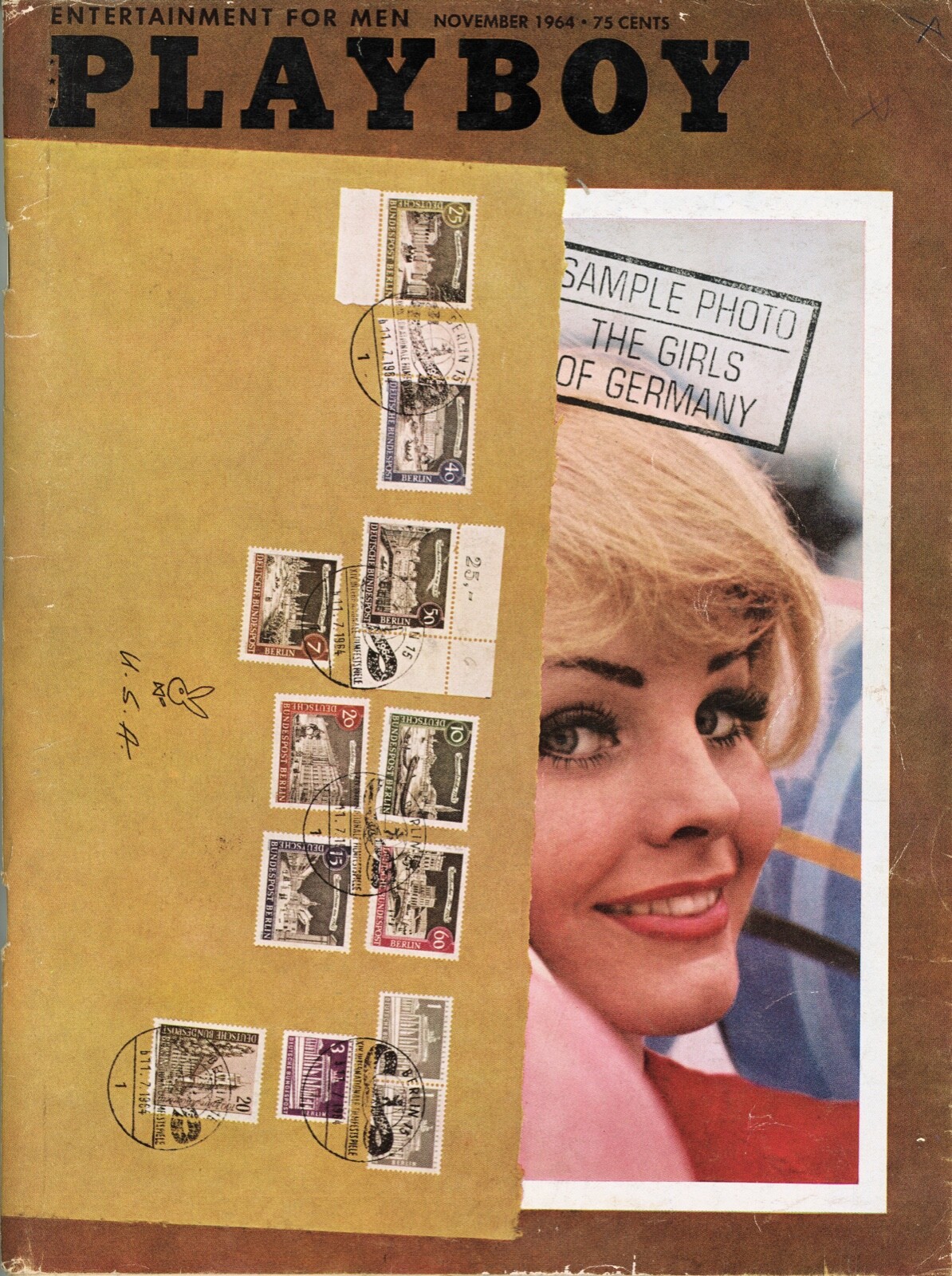 PLAYBOY NOVEMBER 1964 Kai Brendlinger Girls of Germany SportsCar Test ...