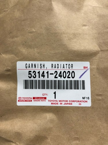 Genuine Lexus RC350 RC300 Garnish Radiator Grille RH 53141-24020 w/o ...