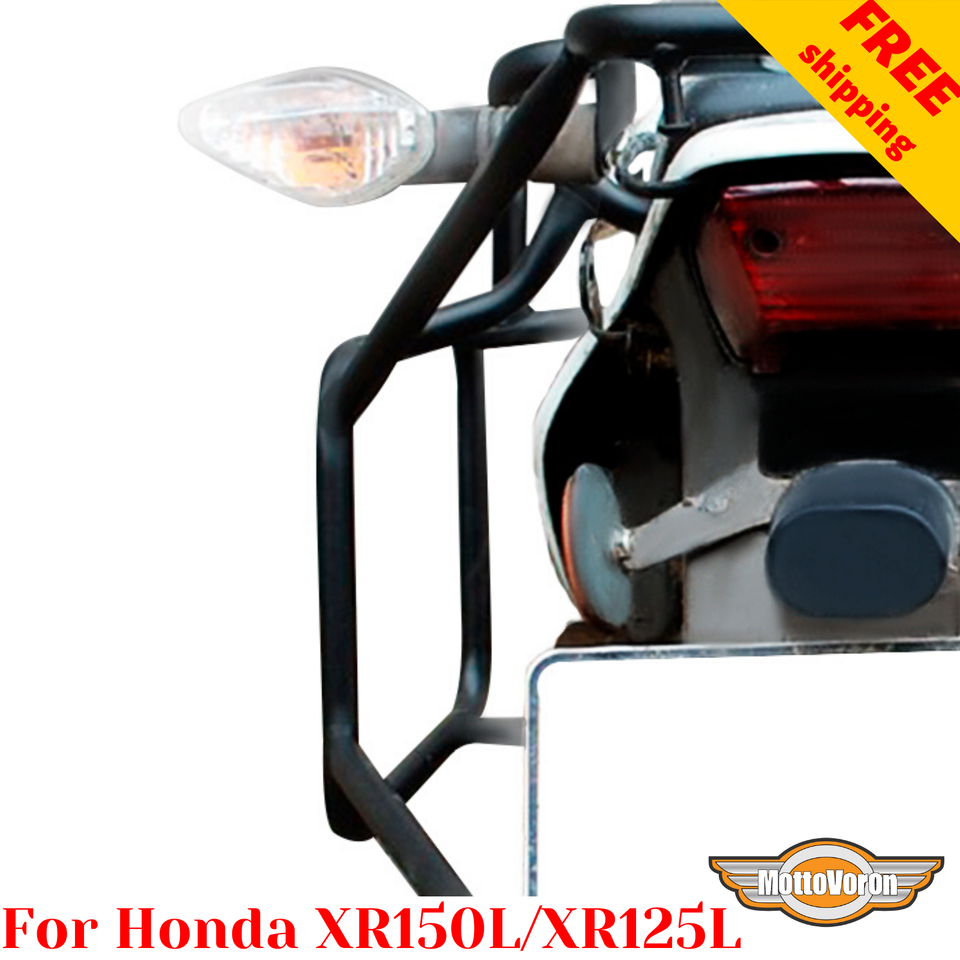 For Honda XR150L Luggage rack system XR 125 pannier rack for soft bags ...