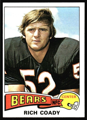 1975 Topps Rich Coady #319 Chicago Bears L3 | eBay