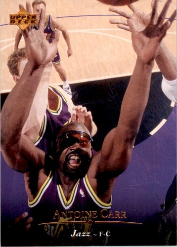 1995-96 Upper Deck Antoine Carr . Utah Jazz #54 | eBay