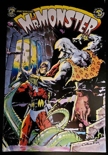 DOC STEARN MR. MONSTER Eclipse Comics No. 1 William Loebs Michael Gilbert RAW | eBay