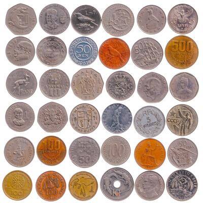 LARGEST SIZE - BIGGEST DIAMETER COINS. 1+ INCH (29-35mm). OLD, VALUABLE ...