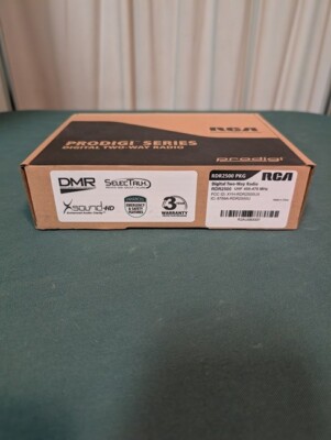 RCA RDR2500 Digital Two Way Radio UHF 400-470MHz Package | eBay