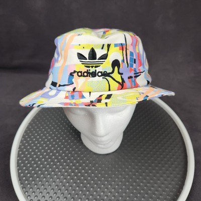 Adidas Love Unites Bucket Hat OSFM Sun Swimming Colorful Abstract Art ...