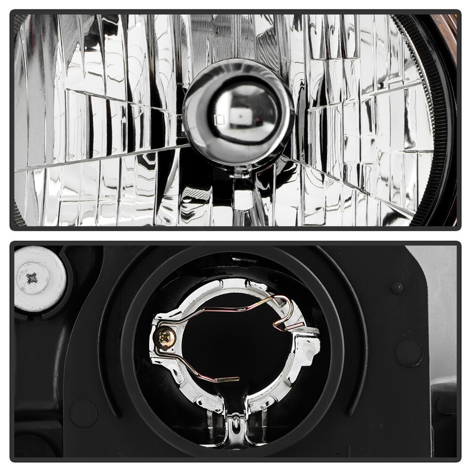 For 2003-2008 Honda Element DX|EX|LX Balck Headlights Headlamps Set ...