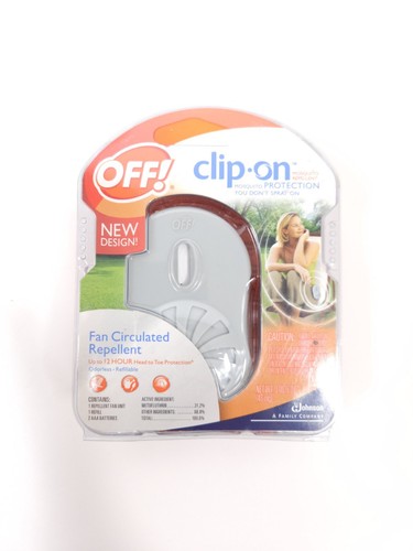 Off Clip On Fan Circulated Mosquito Repellent Unit With 1 Refill New ...