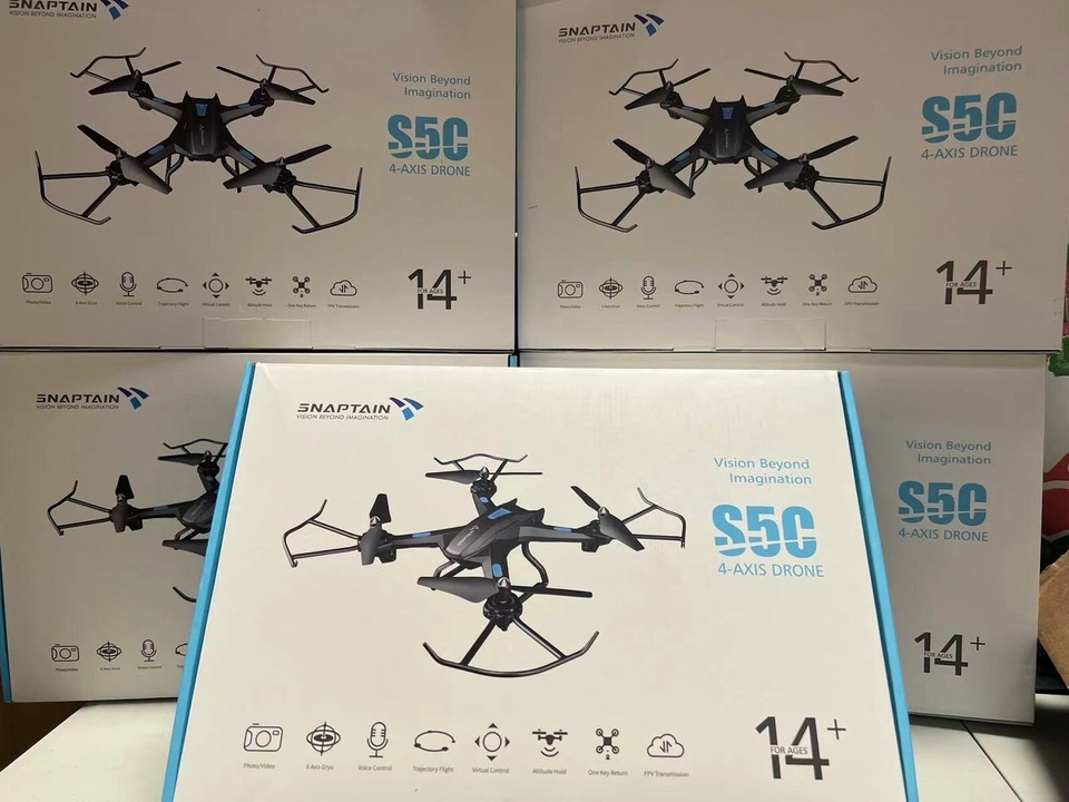 Snaptain S5C PRO FHD Drone with Remote Controller - Black 686494609921 ...