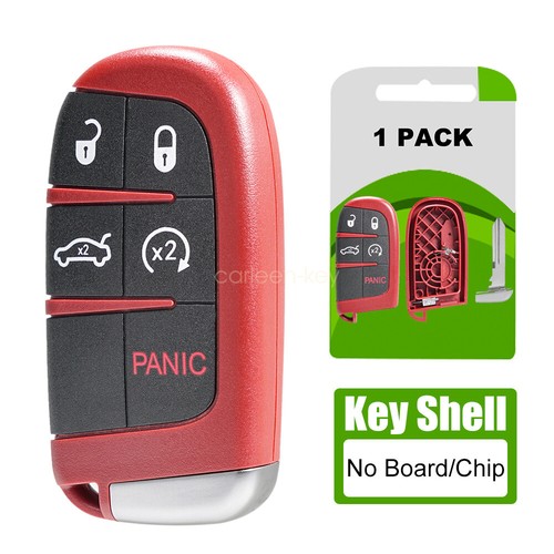 For Dodge Charger Challenger Jeep Chrysler Remote Key Fob Cover Shell ...