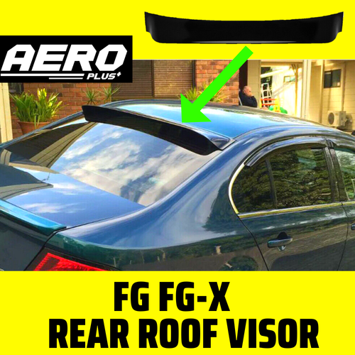 FOR Ford Falcon FG FGX Rear Roof Visor Wing Spoiler Black XR6 XR6T XR8 ...