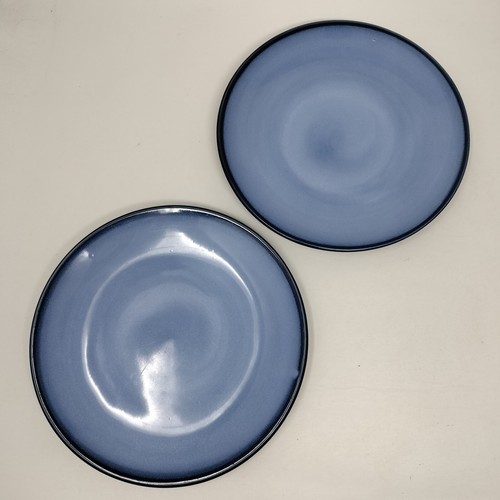 Set of 2 Sango Vintage Retired Nova Blue Salad Plates- 7 3/4" | eBay