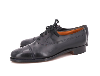 VINTAGE | CROCKETT & JONES x RL 9.5 UK 8.5 CAP TOE BALMORAL OXFORD ...