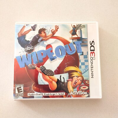 Wipeout 2 (Nintendo 3DS, 2011) Complete W/ Manual CIB Tested ...