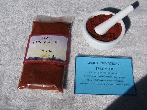 HATCH NEW MEXICO HOT RED CHILE POWDER 4 OZ Fresh! USA SELLER FREE SHIP ...